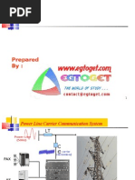 Power Line Carrier Communication | Telecommunication | Orthogonal ...