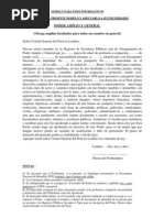 Poder Amplio y Suficiente