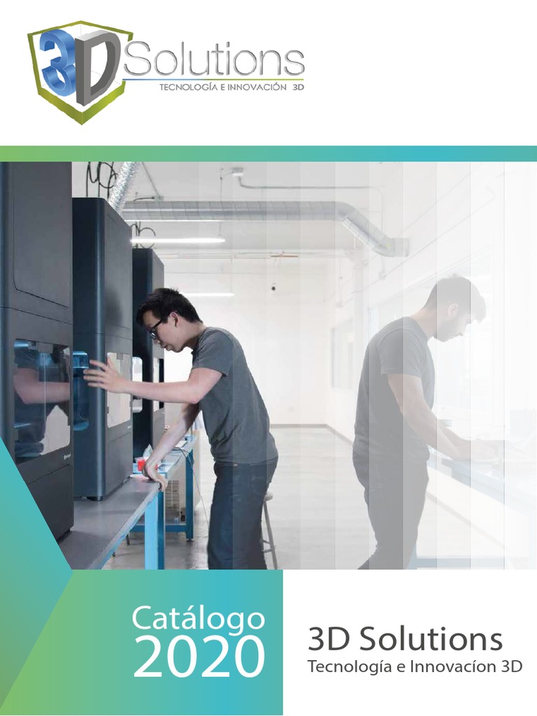 Brochure 3D Solutions | PDF | Impresión 3d | Impresora (Computación)