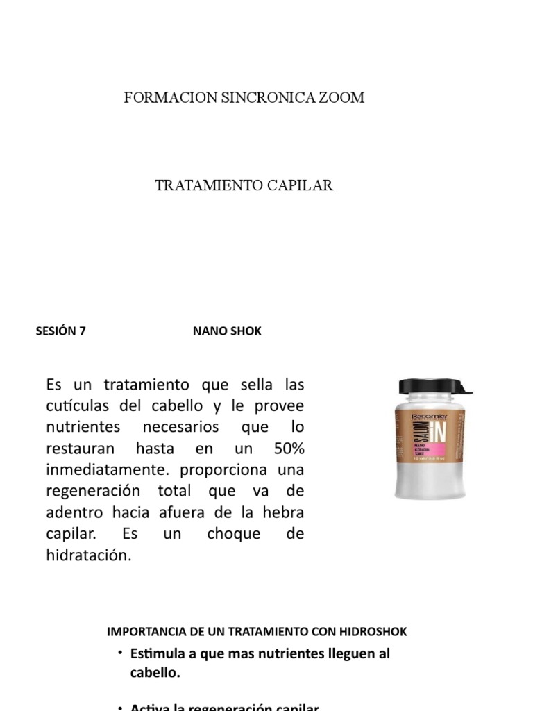 Tratamientos Capilares: Hidroshok y Botox | PDF | Pelo | Toxina botulínica