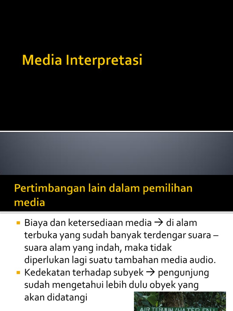 K9 - Media Interpretasi | PDF
