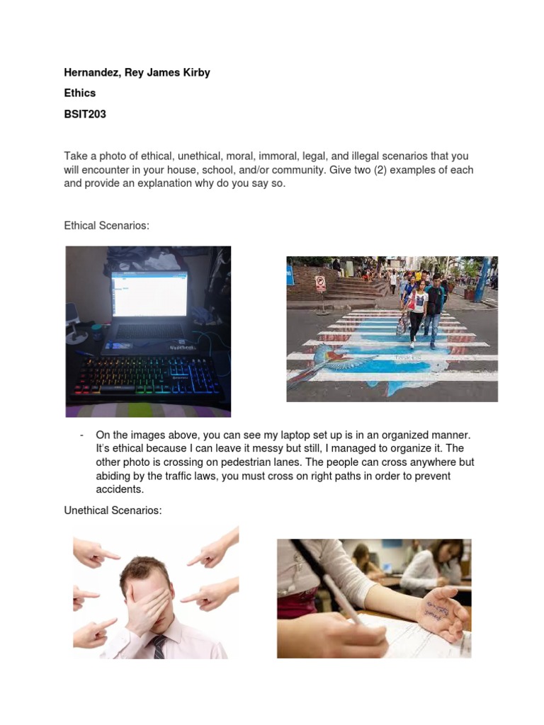 Ethics Cita Activity 1 Prelim | PDF