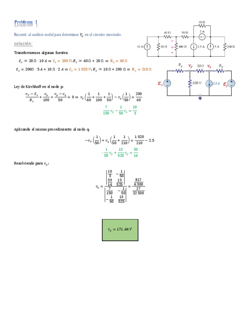 Circuitos Electricos 20210611 Tecnicas de Analisis | PDF | Ingenieria Eléctrica | Cantidades fisicas