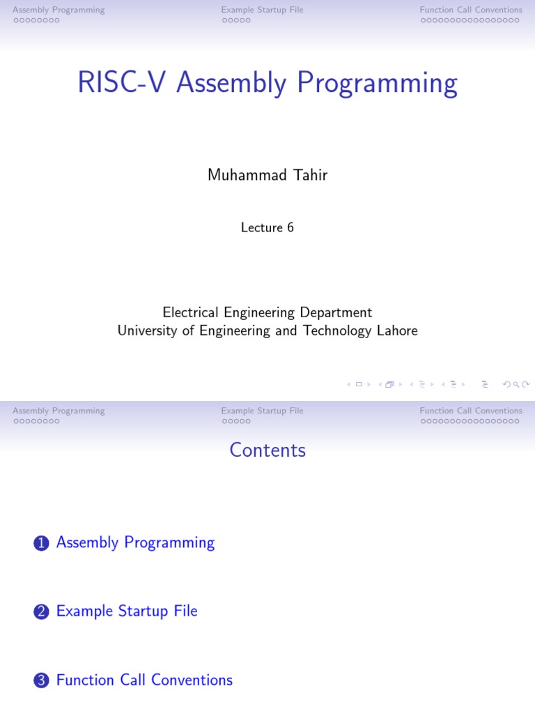 4 - RISCV - Assembly | PDF | Subroutine | Information Age