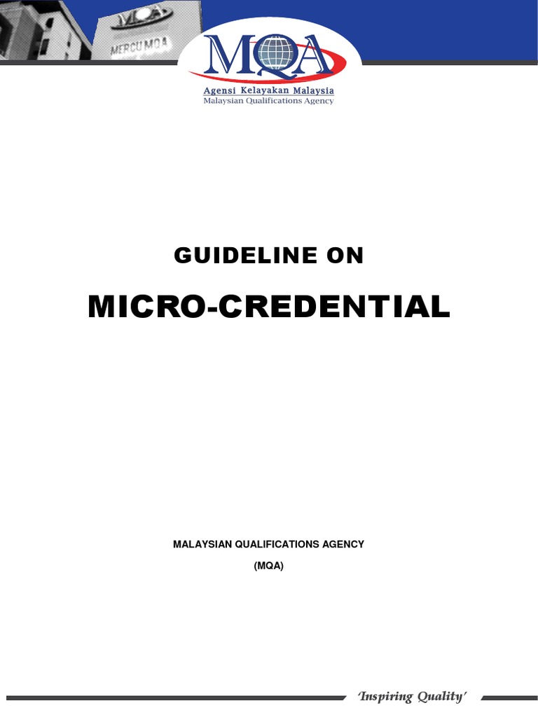 Guideline on Developing and Implementing Quality Micro-Credentials | PDF