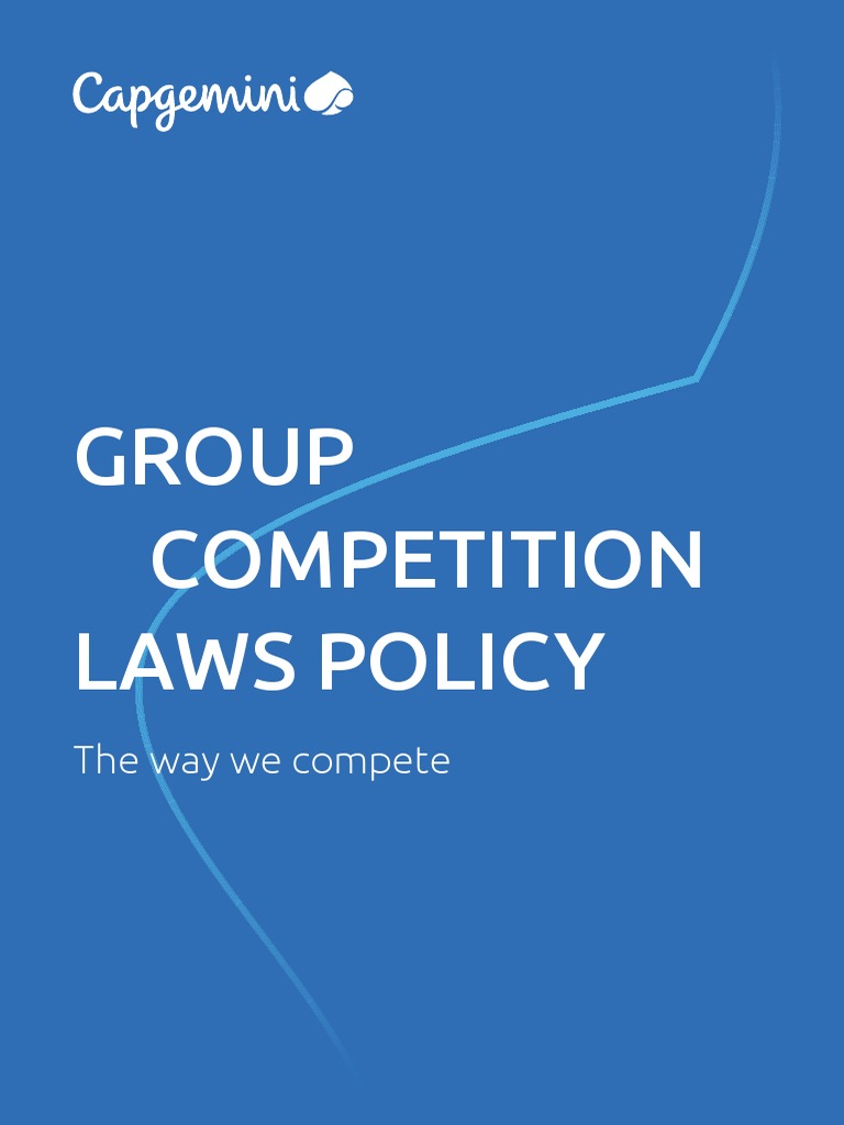 Capgemini GCLP English | PDF | Competition Law | Competition