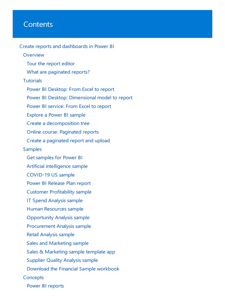 Manual de Power BI | PDF | Icon (Computing) | Microsoft Sql Server