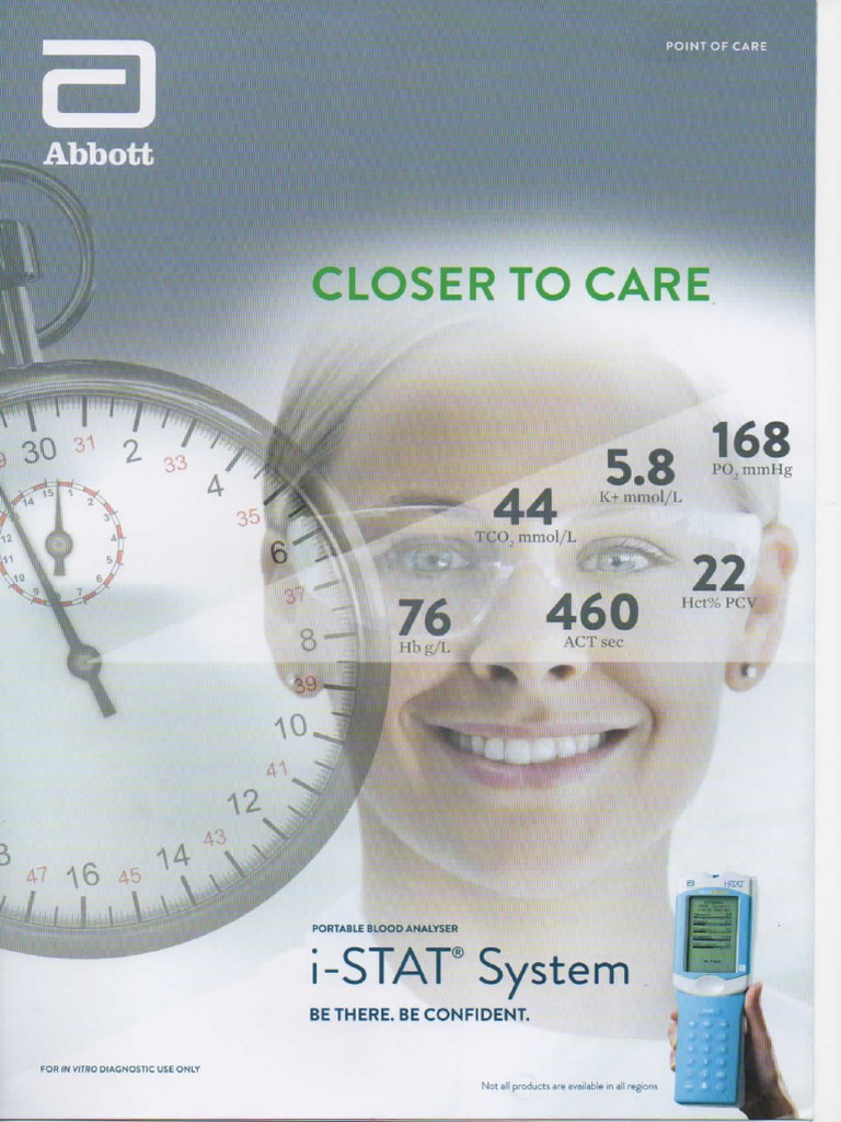 Brosur I-Stat Abbott | PDF