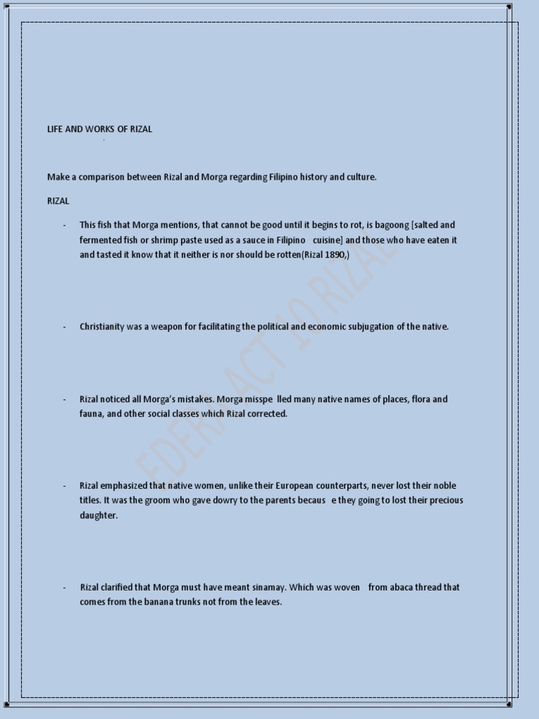 Rizal Chapter 10 | PDF