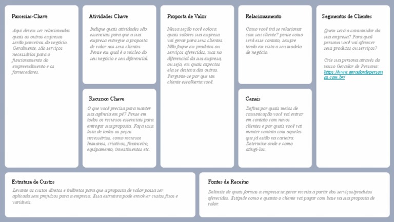 Business Model Canvas | PDF | Economias | Business