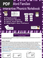 Free Rhyming Flip Books Literacy Center Worksheets | PDF