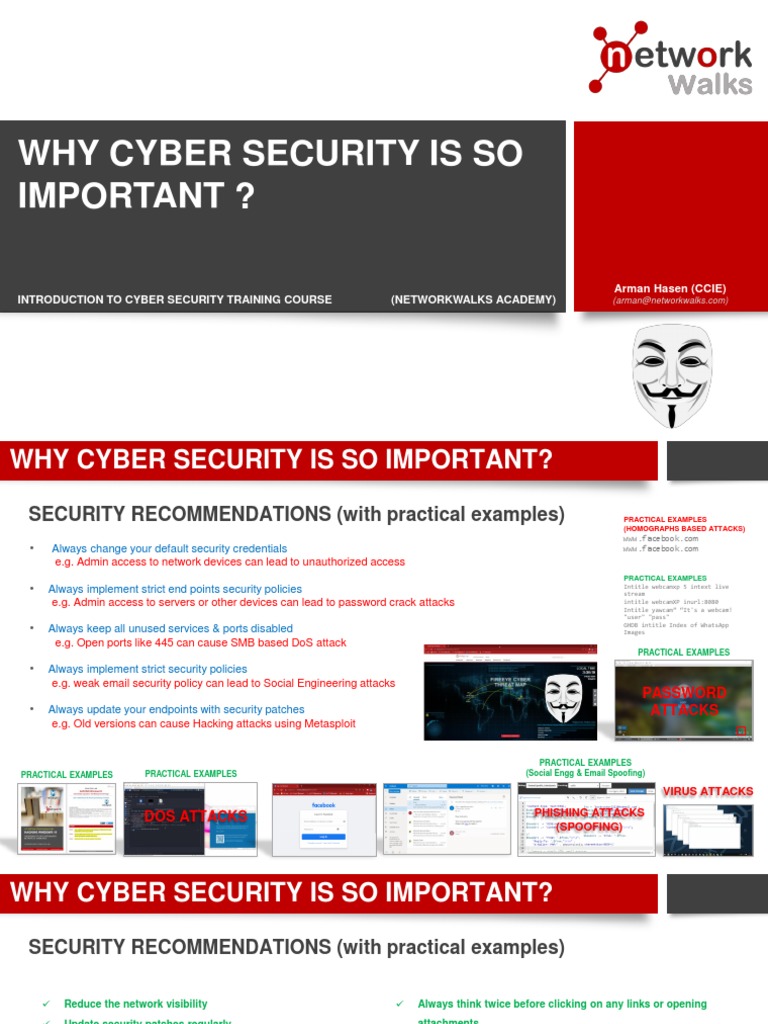1.3. LECTURE PPT - Why Cyber Security Is So Important v1 | PDF ... 1.3. LECTURE PPT - Why Cyber Security Is So Important v1 | PDF ...