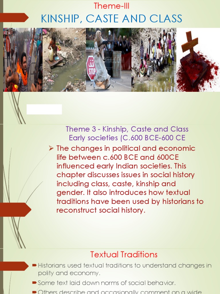 Hsslive Theme 3 Kinship Caste and Class Signed | PDF | Mahabharata