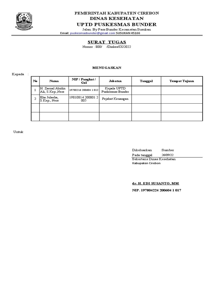 Jipong SPPD KAPUS | PDF