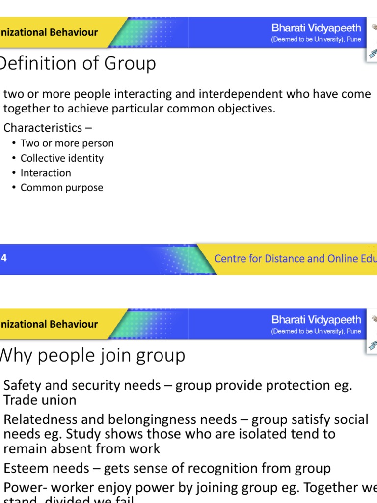 Unit 4 Group Dynamics | PDF | Group Decision Making | Decision Making