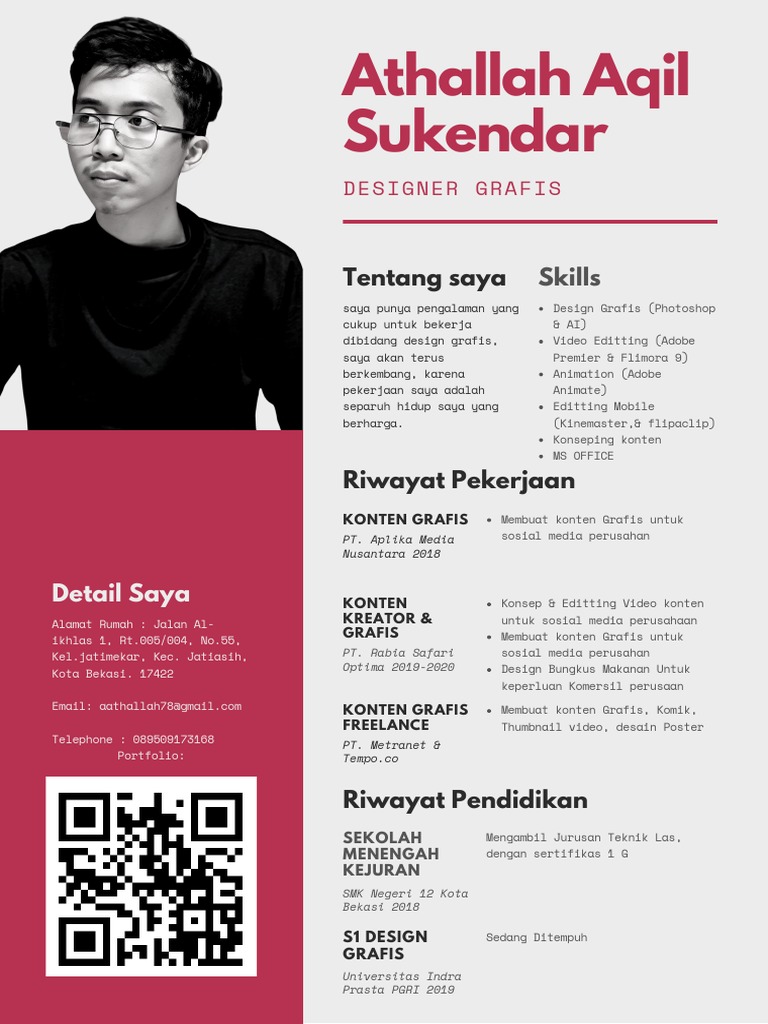 Athallah Aqil S-Portofolio | PDF