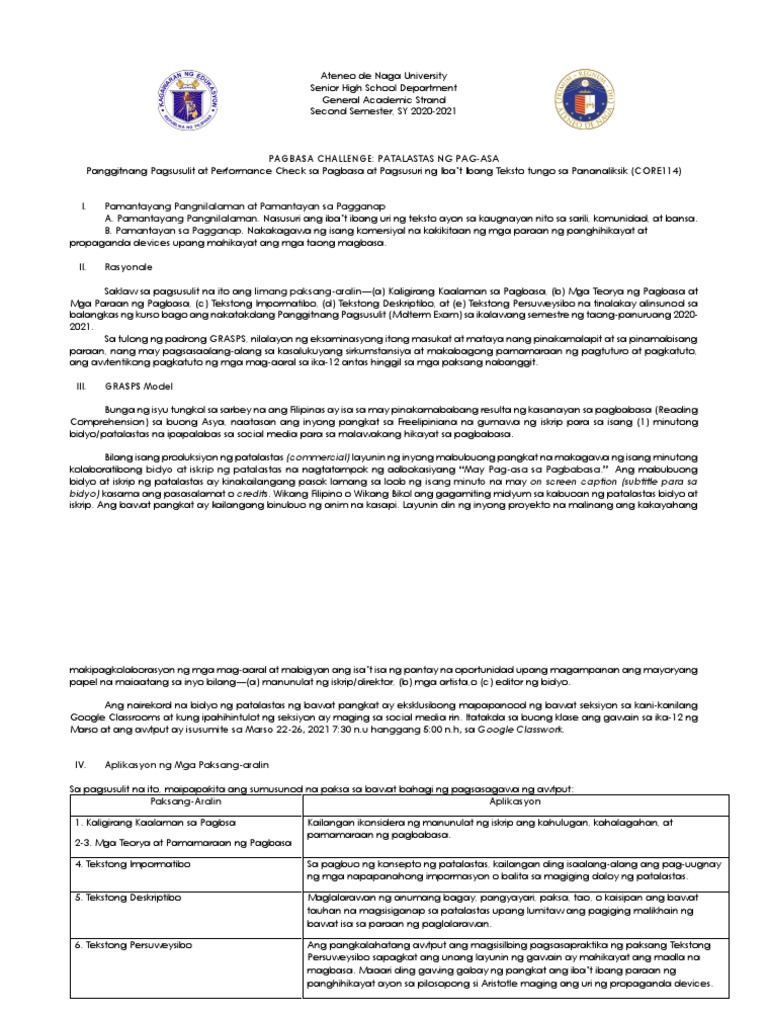 Panuto Sa Paggawa NG PC-Exam | PDF Panuto Sa Paggawa NG PC-Exam | PDF