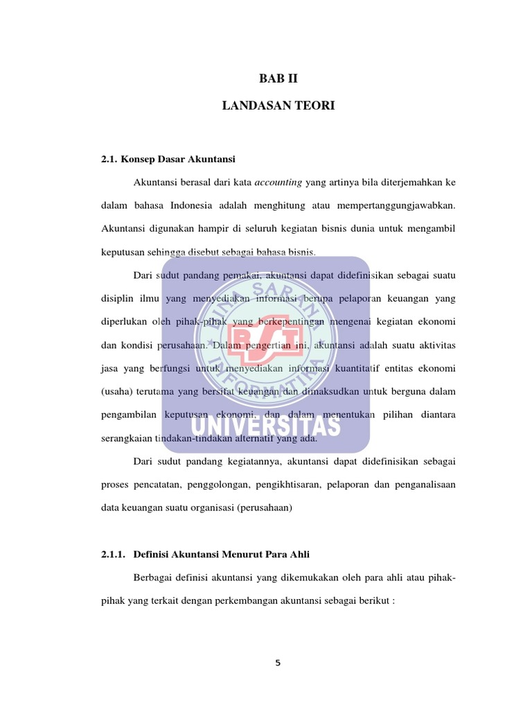 File 10 Bab II Landasan Teori | PDF