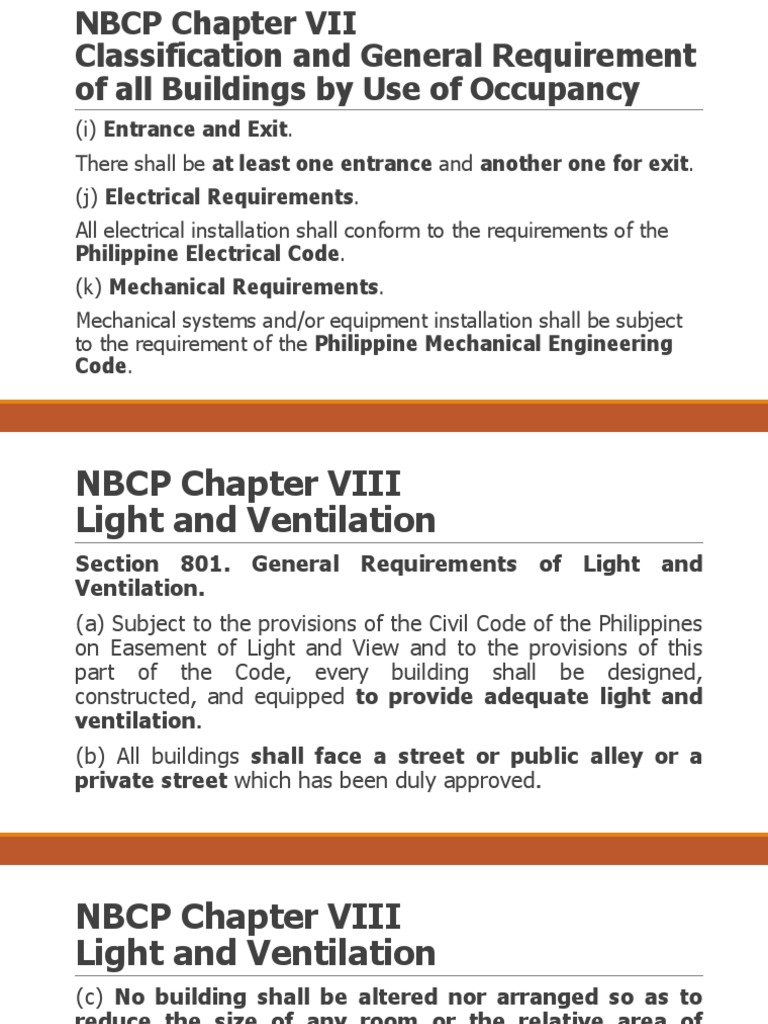 Module 2 - National Building Code of The Philippines - Part 2 ...