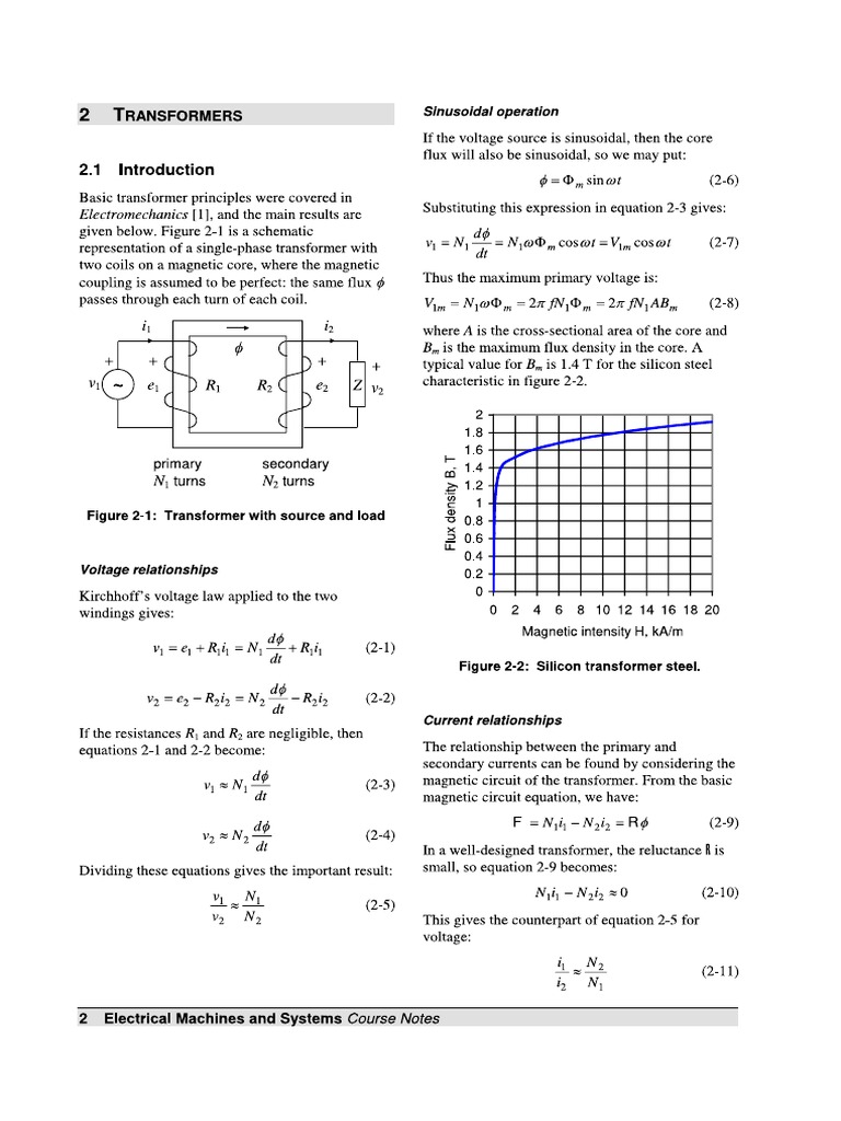 Transformer Lecture Notes 2 Pdf
