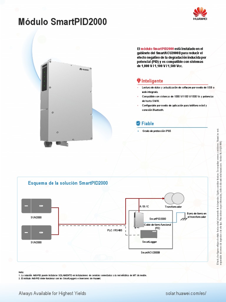 Smart Anti-PID Huwei | PDF | Fibra óptica | Ethernet