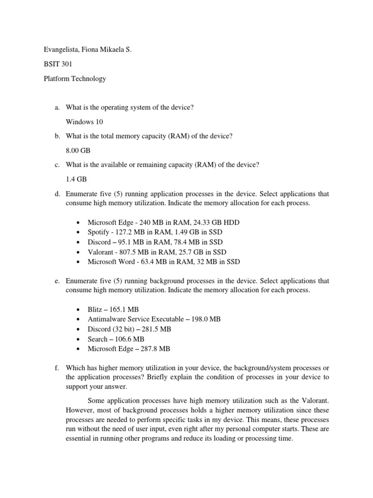 Platform Tech | PDF | Solid State Drive | Random Access Memory