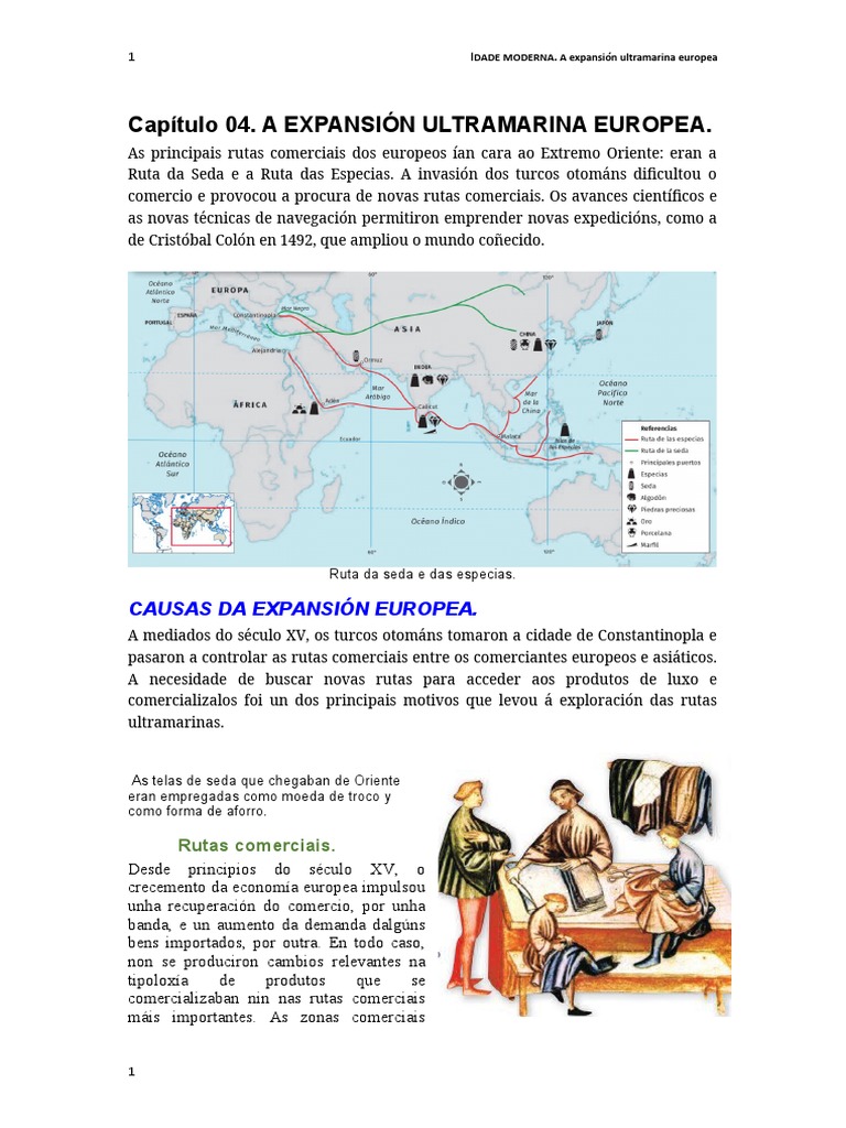 Capítulo 04. A EXPANSIÓN ULTRAMARINA EUROPEA | PDF