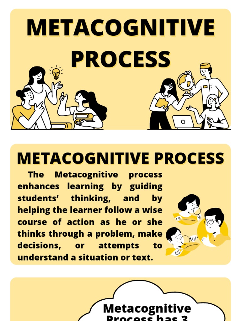 Metacognitive Process | PDF