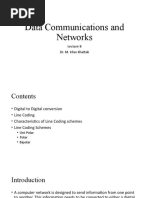 Line Coding, Block Coding and Scrambling | PDF | Digital Signal | Bit Rate