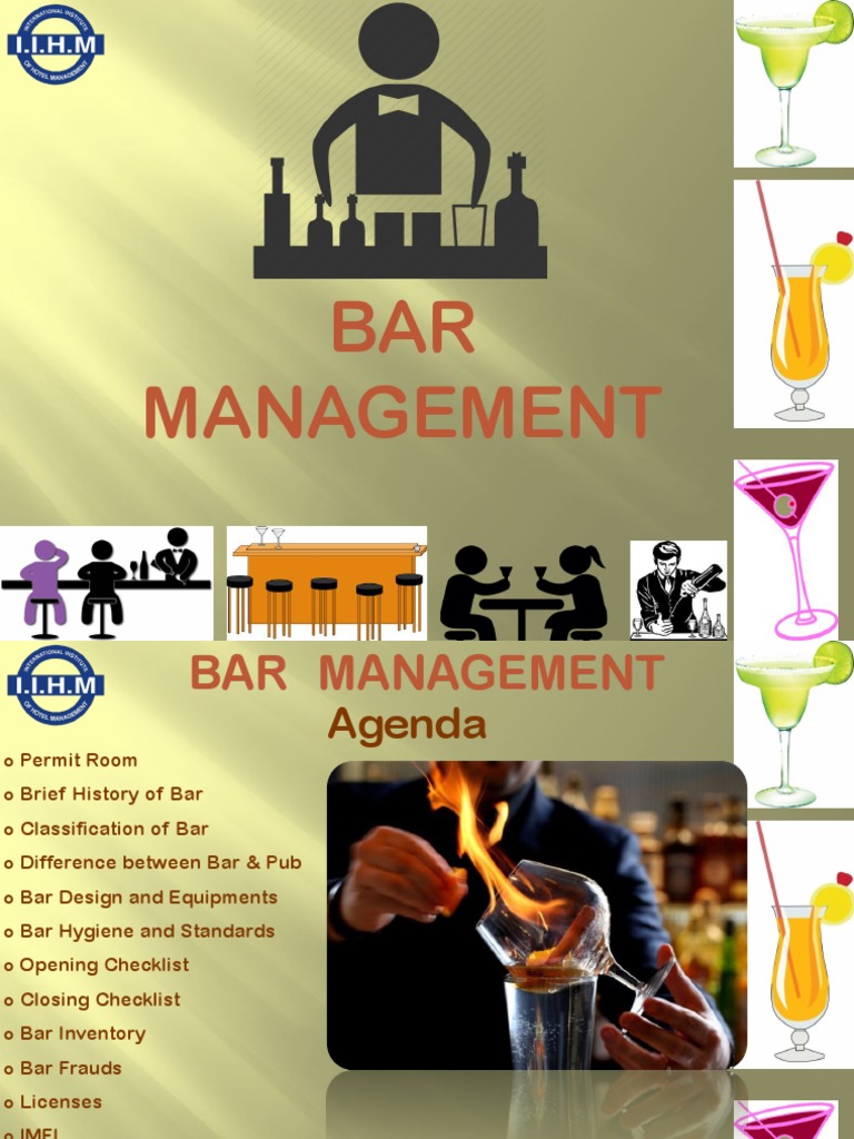 Bar Management | PDF | Bar (Establishment) | Pub