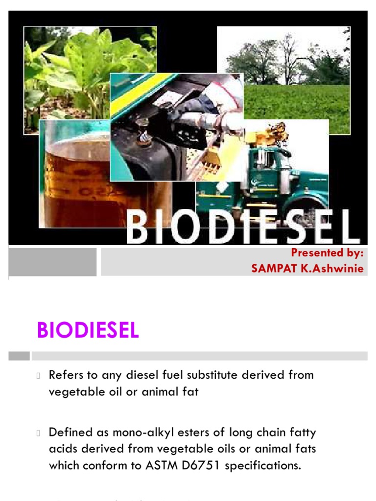 Biodiesel | PDF | Biodiesel | Diesel Fuel