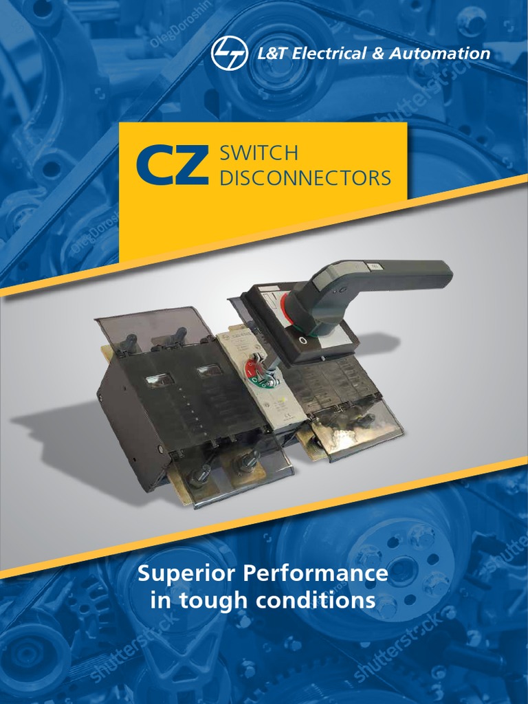CZ - AC Switch Disconnectors - Catalogue | PDF | Switch | Electrical Engineering