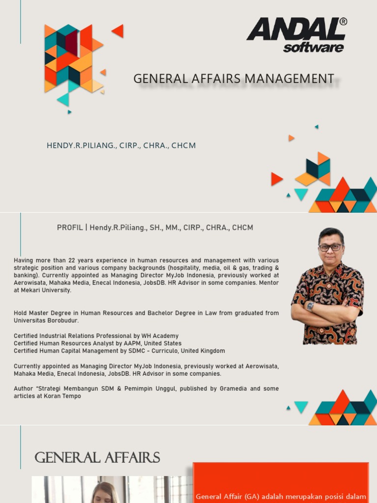 Modul - General Affairs Management | PDF