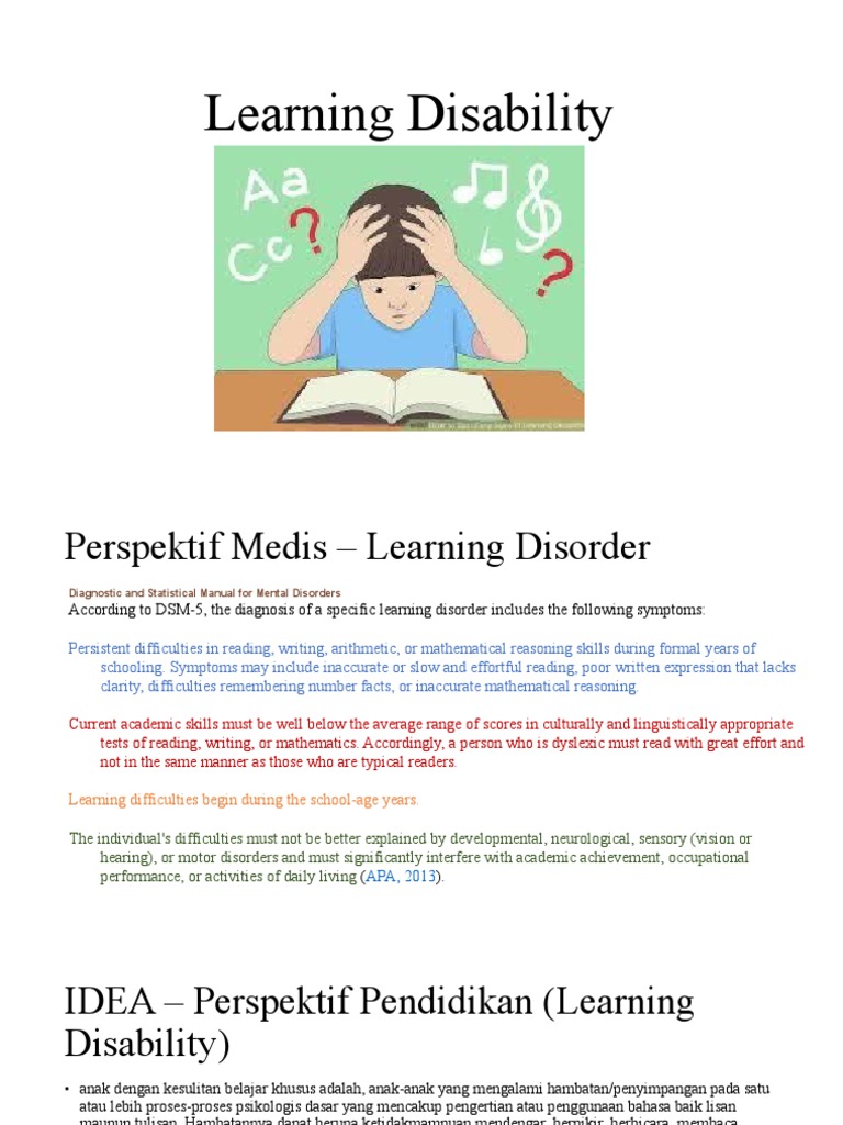 Learning Disability | PDF