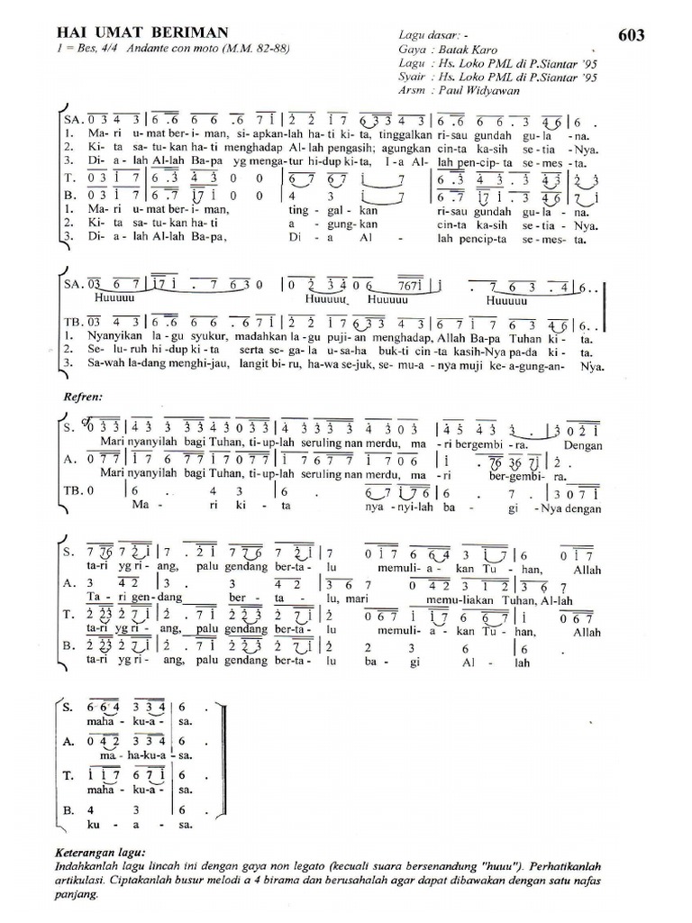 Hai Umat Beriman | PDF