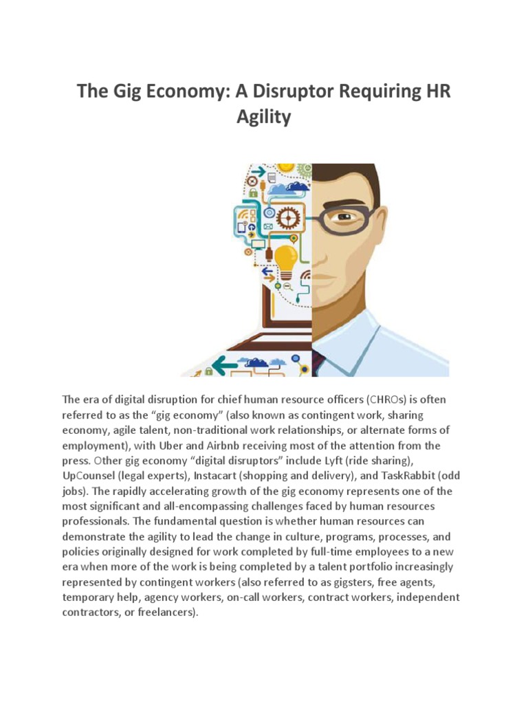 HR Agility in the Gig Economy | PDF | Employment | Human Resource ...