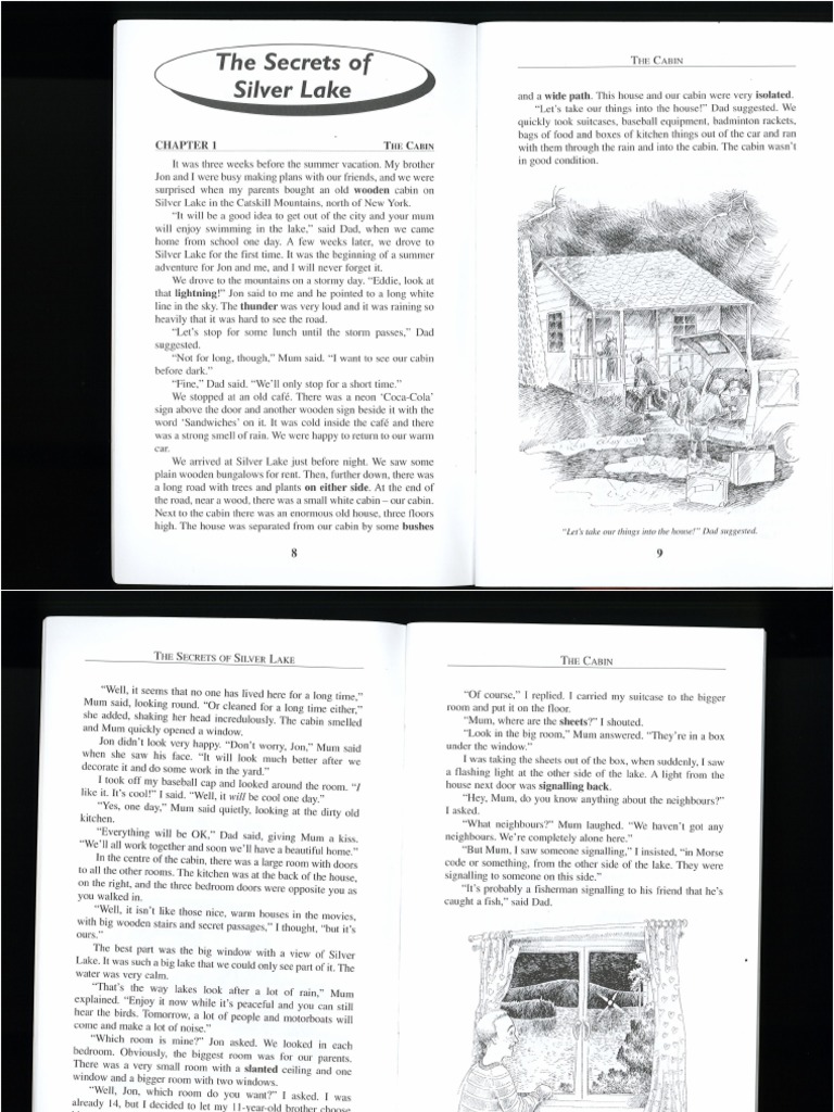 The Secrets of Silver Lake Chapters 1,2 | PDF