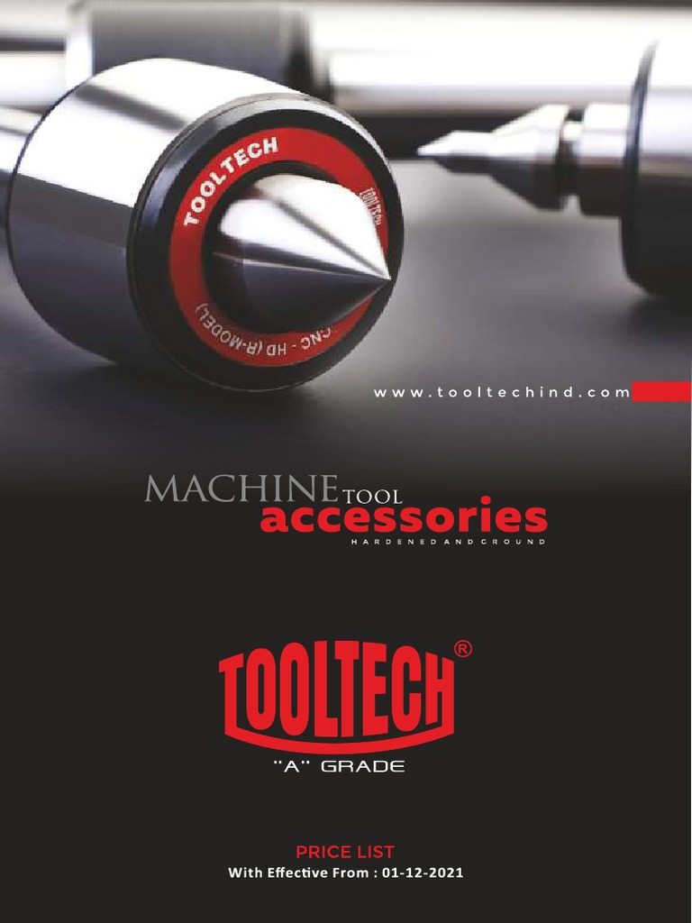 Tooltech Price List - Compressed | PDF | Secondary Sector Of The Economy | Mechanical Engineering