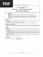 AOCS Official Method Ja 4-46 Acetone Insoluble Matter | PDF