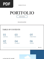 Contoh Portofolio Fresh Graduate | PDF