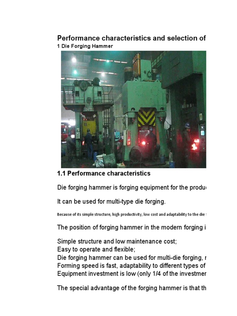 FORGING | PDF | Forging | Steel