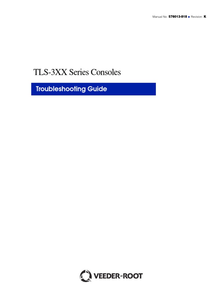 TLS-300 TLS-350 Series Troubleshooting | PDF | Troubleshooting | Command Line Interface