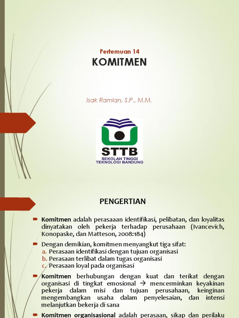 KOMITMEN | PDF