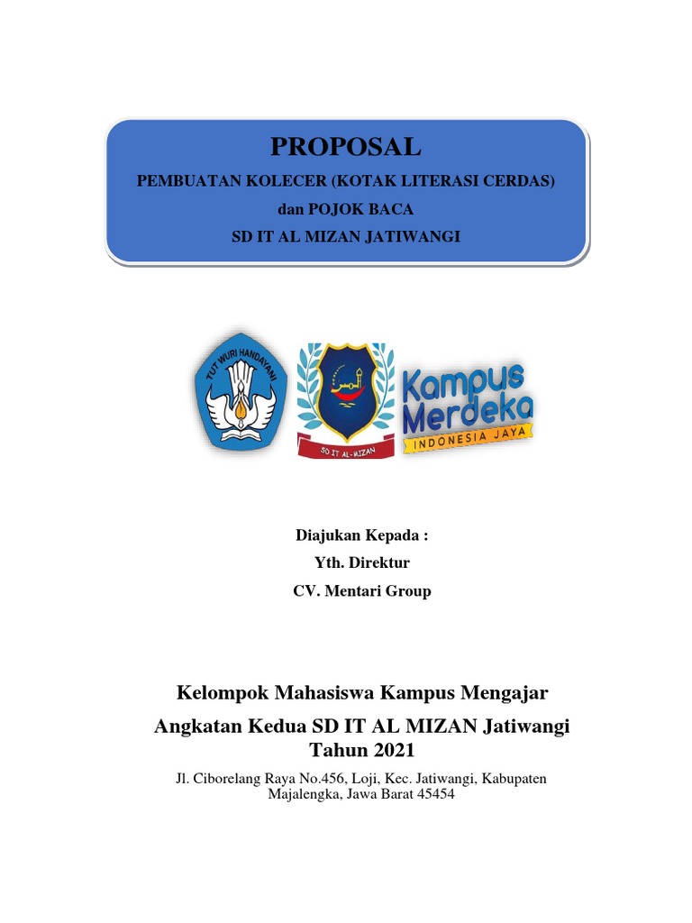 Contoh Proposal Sposnsor Kolecer | PDF