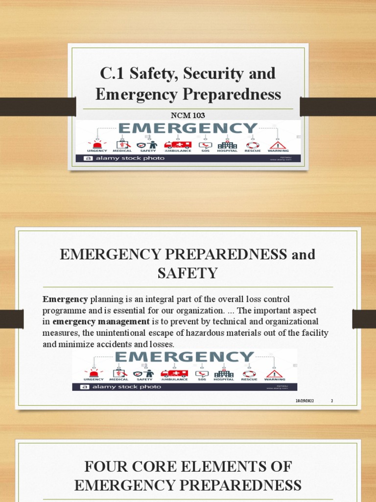 Hospital Safety and Emergency Preparedness | PDF | Emergency Management ...