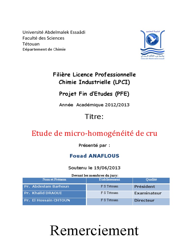 Pfe Final | PDF | Ciment | Béton