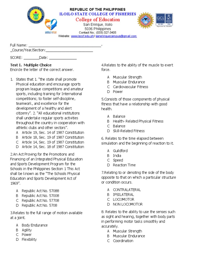 Midterm Pathfit | PDF | Physical Fitness | Recreation Midterm Pathfit | PDF | Physical Fitness | Recreation