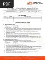 Hydrotest Chart PDF | PDF