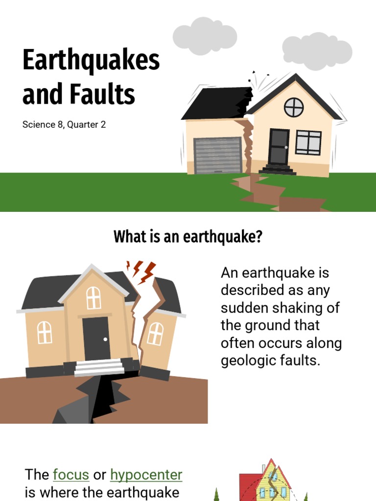 Earthquakes and Faults | PDF | Earthquakes | Fault (Geology)