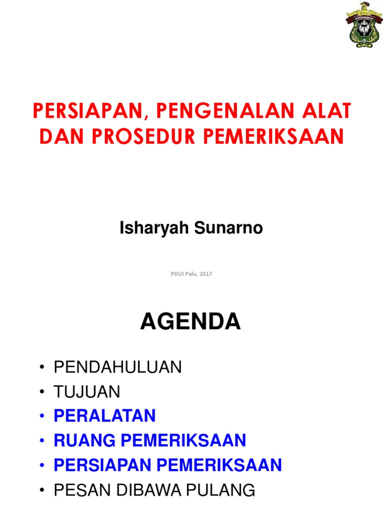 Persiapan, Pengenalan Alat Dan Prosedur Pemeriksaan USG | PDF